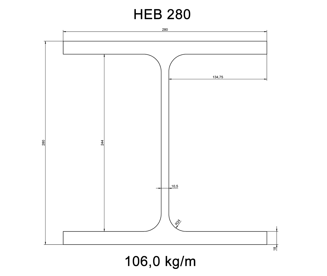 HEB-Stahlträger | stahltraeger-stuttgart.de HEA HEB IPE UNP